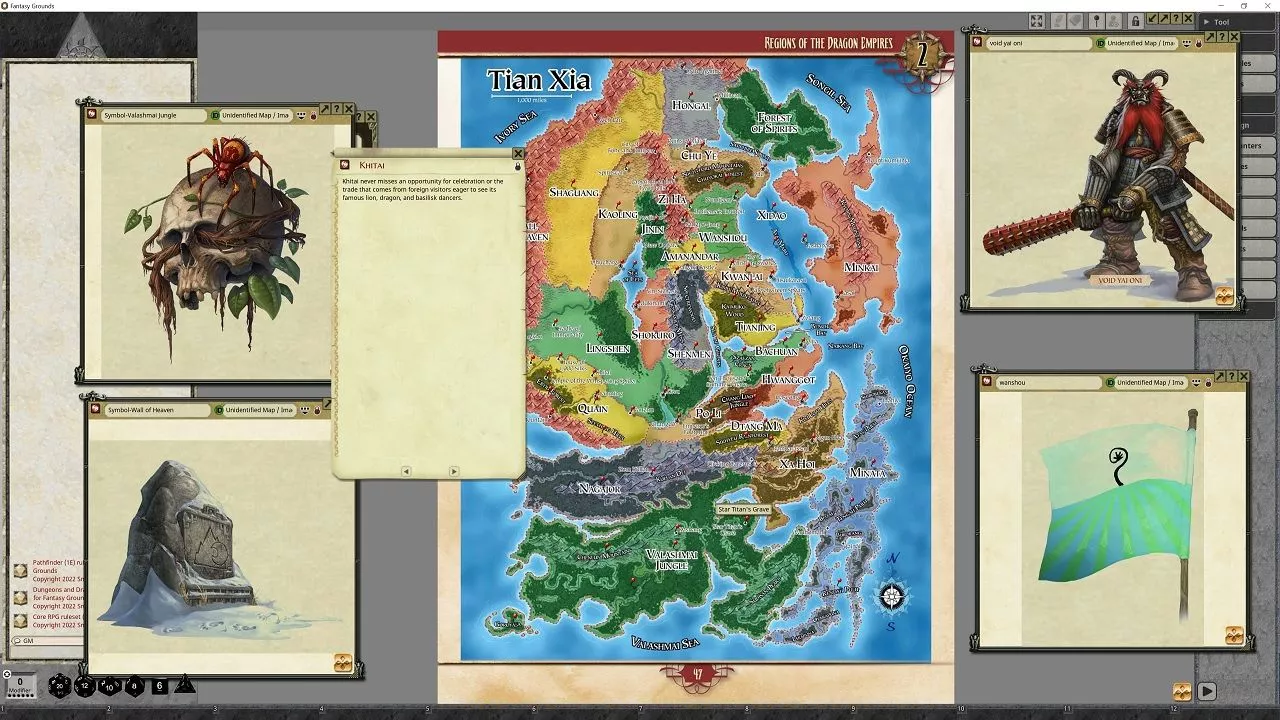 Pathfinder RPG - Campaign Setting: Dragon Empires Gazetteer for Fantasy ...