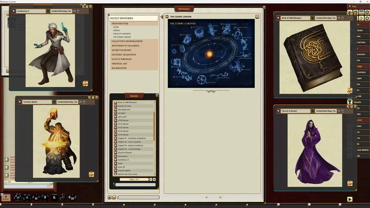 Pathfinder RPG - Campaign Setting: Occult Mysteries for Fantasy Grounds