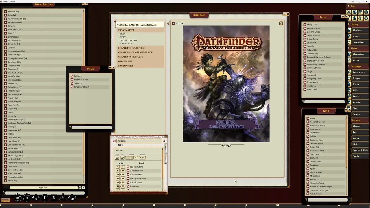 Pathfinder RPG - Campaign Setting: Numeria, Land of Fallen Stars for ...