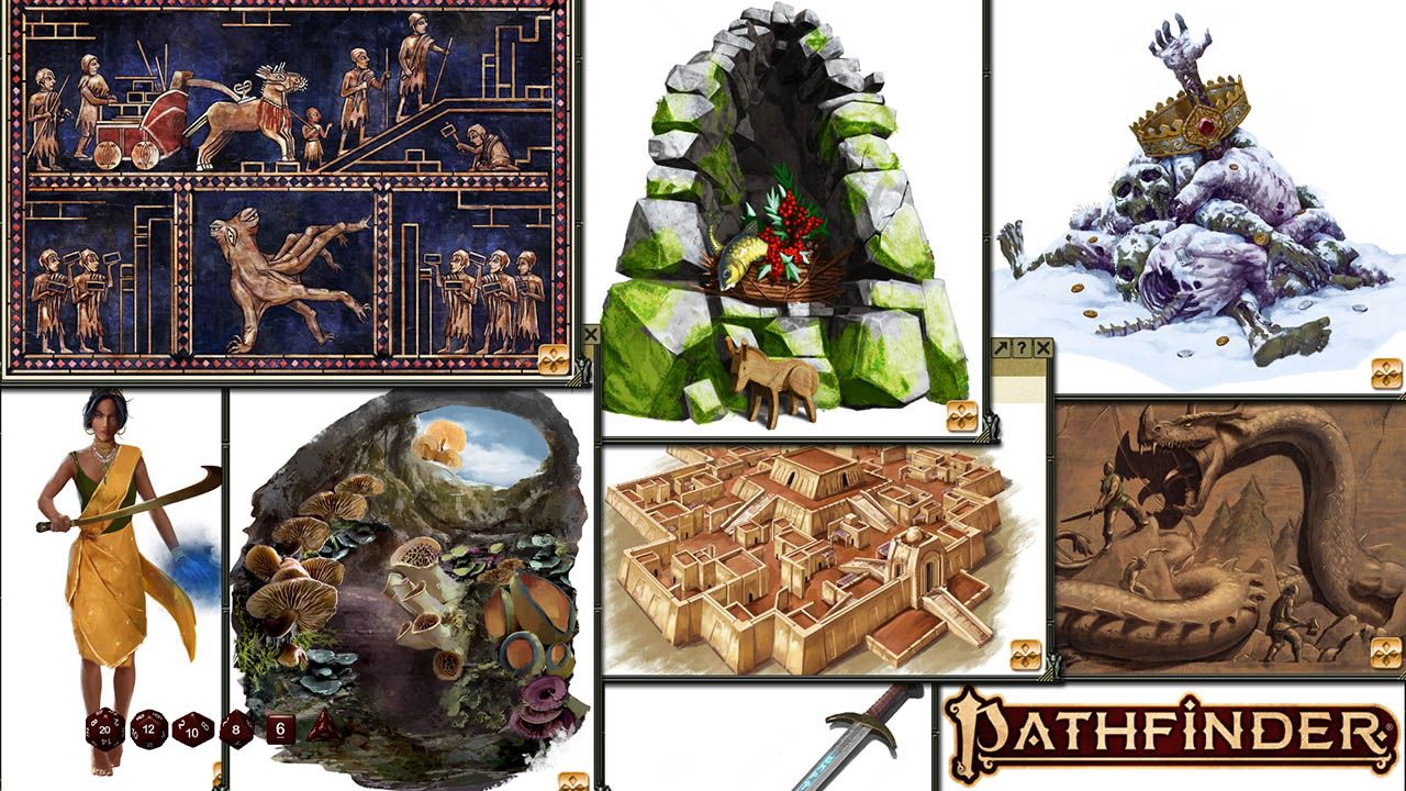 Pathfinder 2 RPG - Lost Omens: Monsters of Myth for Fantasy Grounds