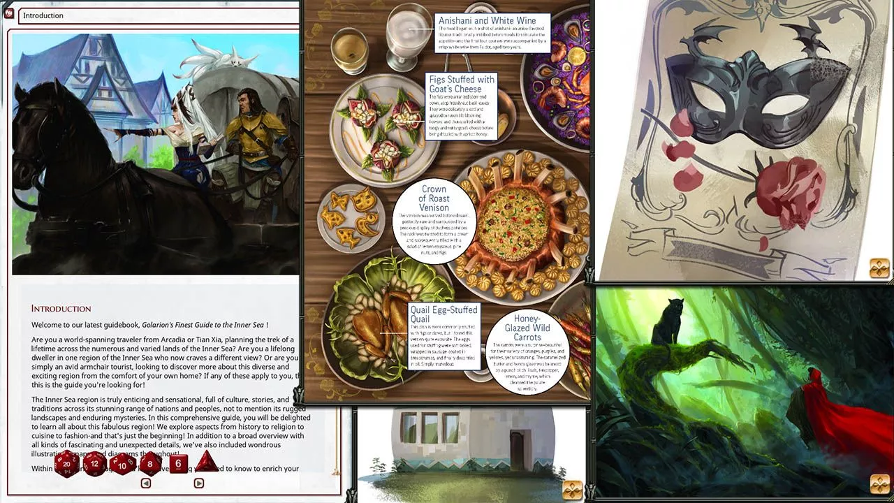 Pathfinder 2 RPG - Lost Omens: Travel Guide for Fantasy Grounds