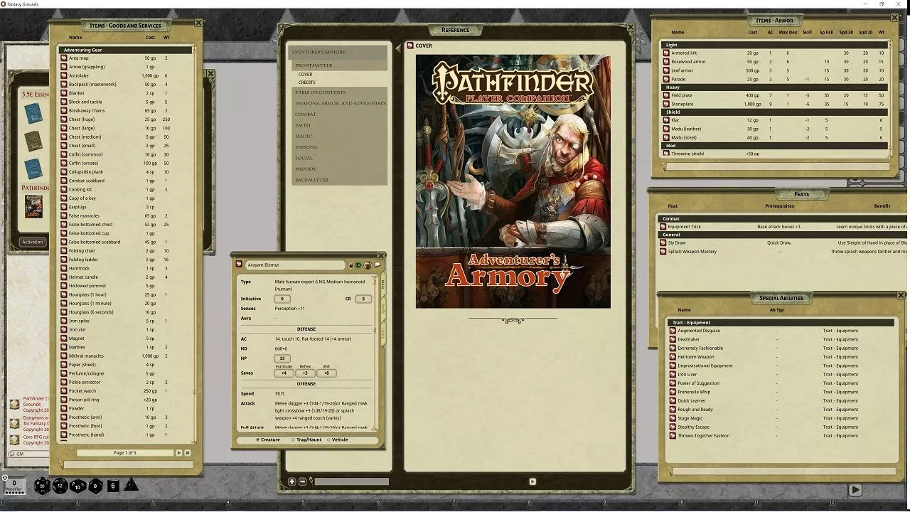 Pathfinder RPG - Pathfinder Player Companion: Adventurers Armory for ...