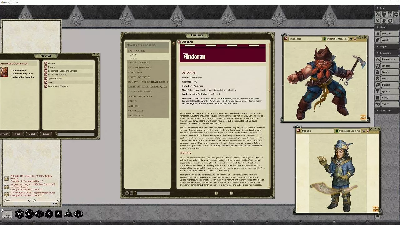 Pathfinder RPG - Pathfinder Player Companion: Pirates of the Inner Sea ...