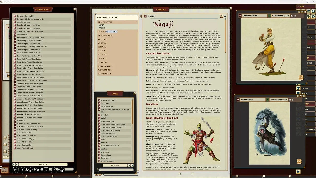Pathfinder RPG - Pathfinder Companion: Blood of the Beast for Fantasy ...