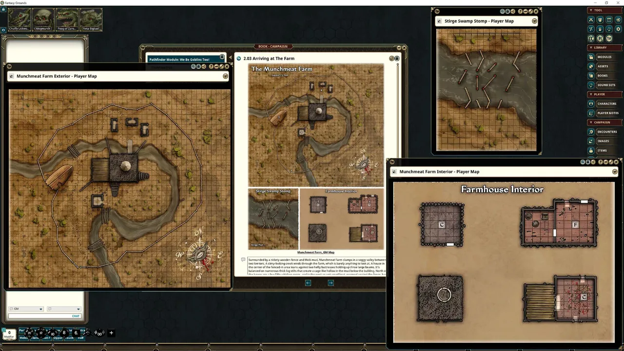 Pathfinder RPG - Pathfinder Module: We Be Goblins Too! for Fantasy Grounds