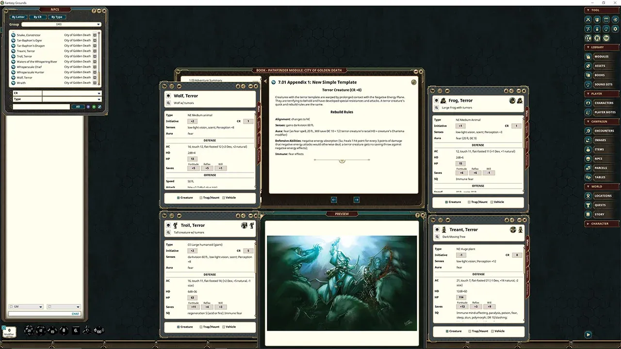 Pathfinder RPG - Pathfinder Module: City of Golden Death for Fantasy ...