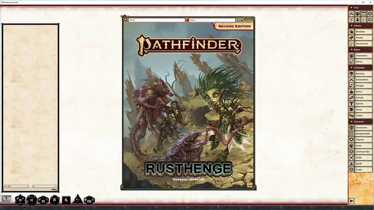Pathfinder 2 RPG - Pathfinder Adventure: Rusthenge for Fantasy Grounds