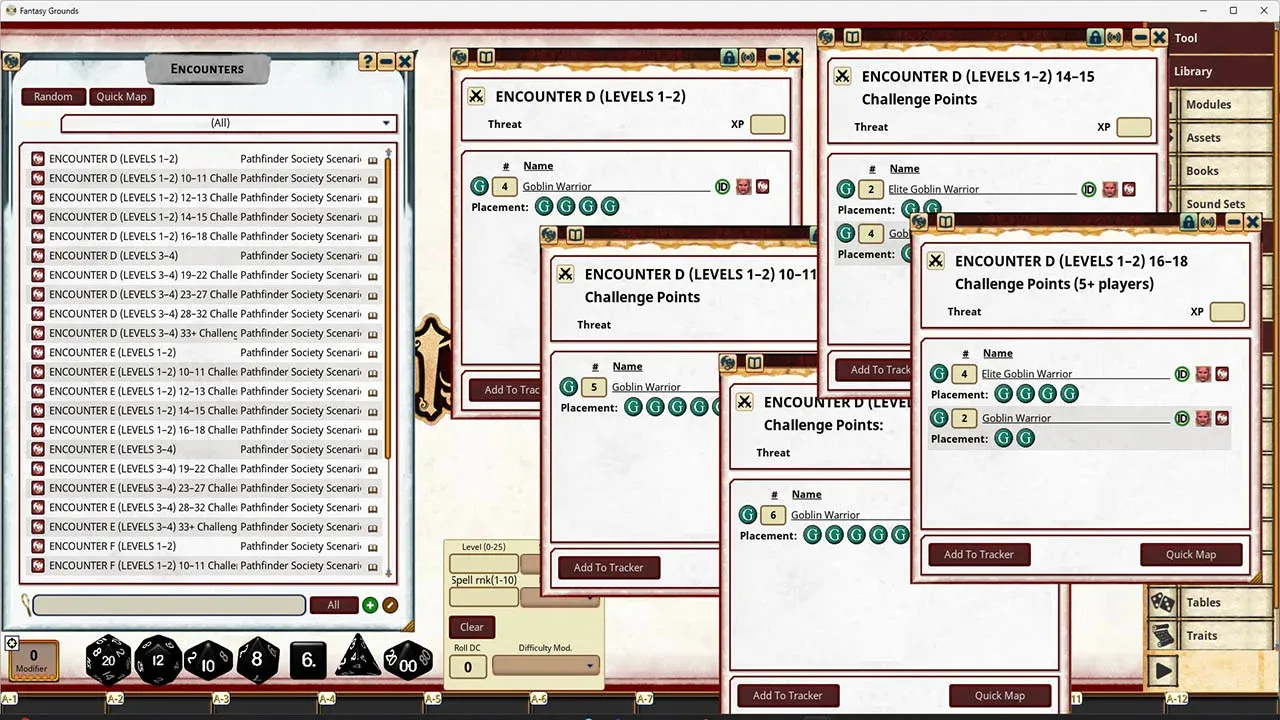 Pathfinder Society Scenario #5-07: Sewer Dragon Crisis for Fantasy Grounds
