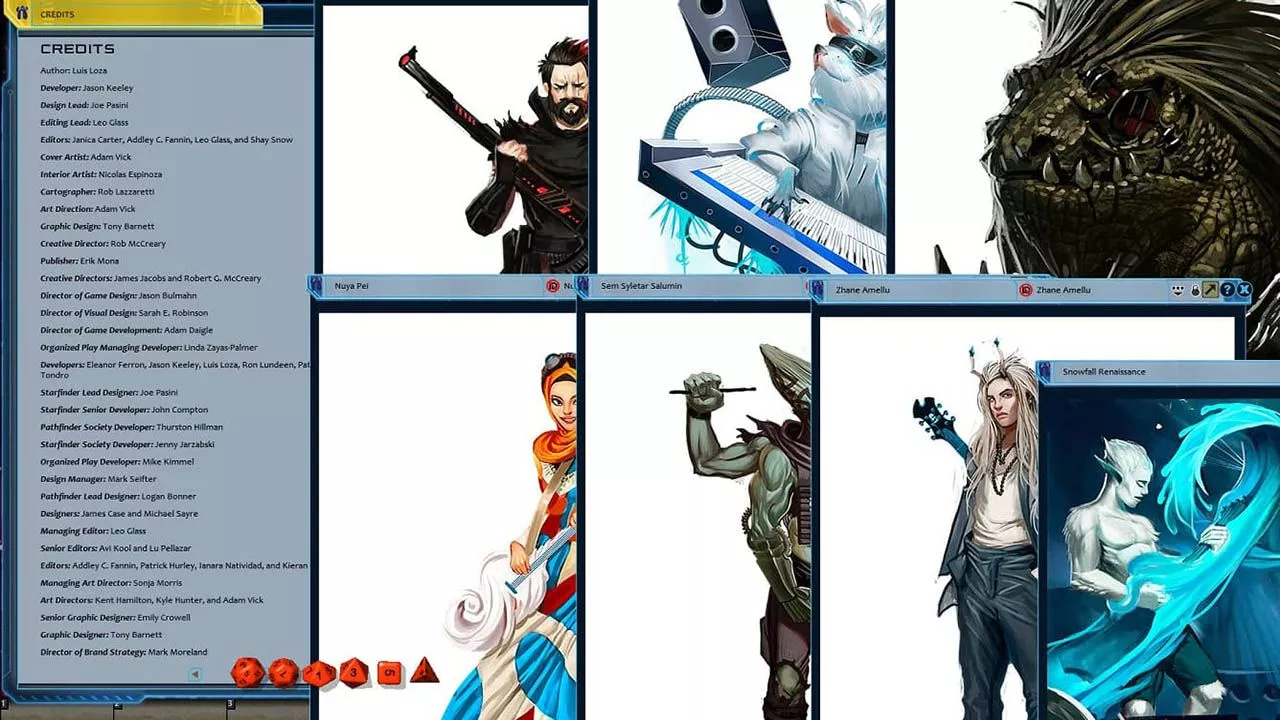 Starfinder RPG - One-Shot #1: Band on the Run for Fantasy Grounds