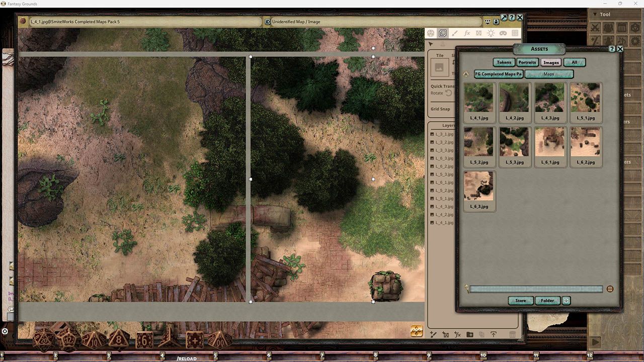FG Completed Maps Pack 5 for Fantasy Grounds