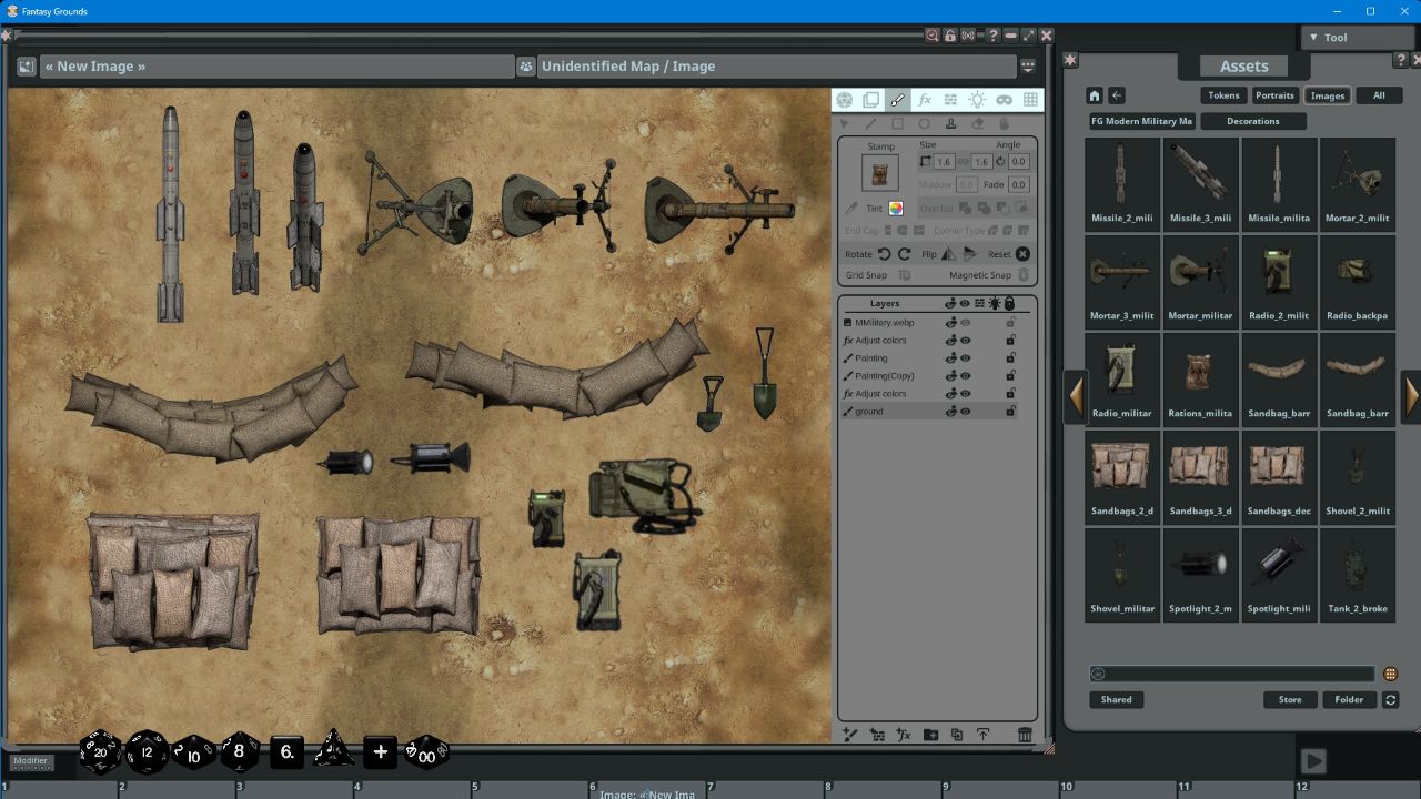 FG Modern Military Map Pack for Fantasy Grounds