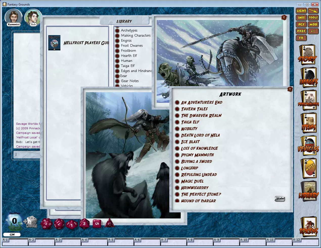 Hellfrost Player's Guide for Fantasy Grounds
