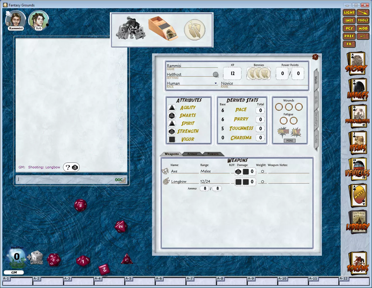 Hellfrost Player's Guide for Fantasy Grounds