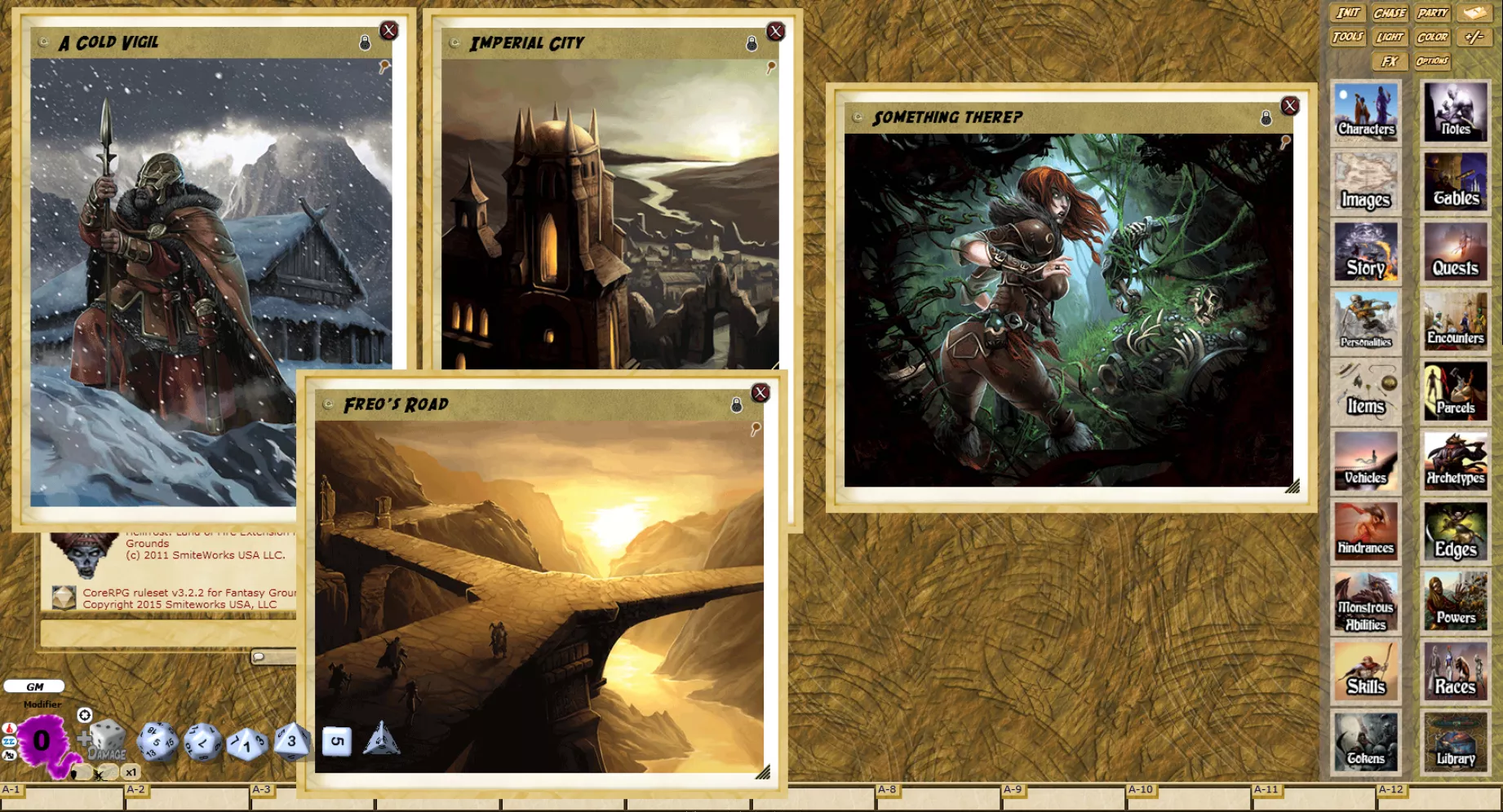 Hellfrost Gazetteer for Fantasy Grounds