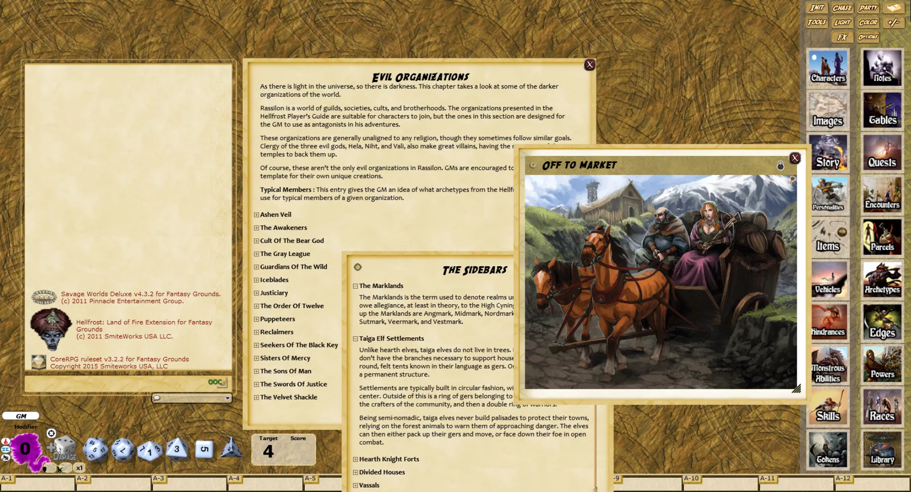 Hellfrost Gazetteer for Fantasy Grounds