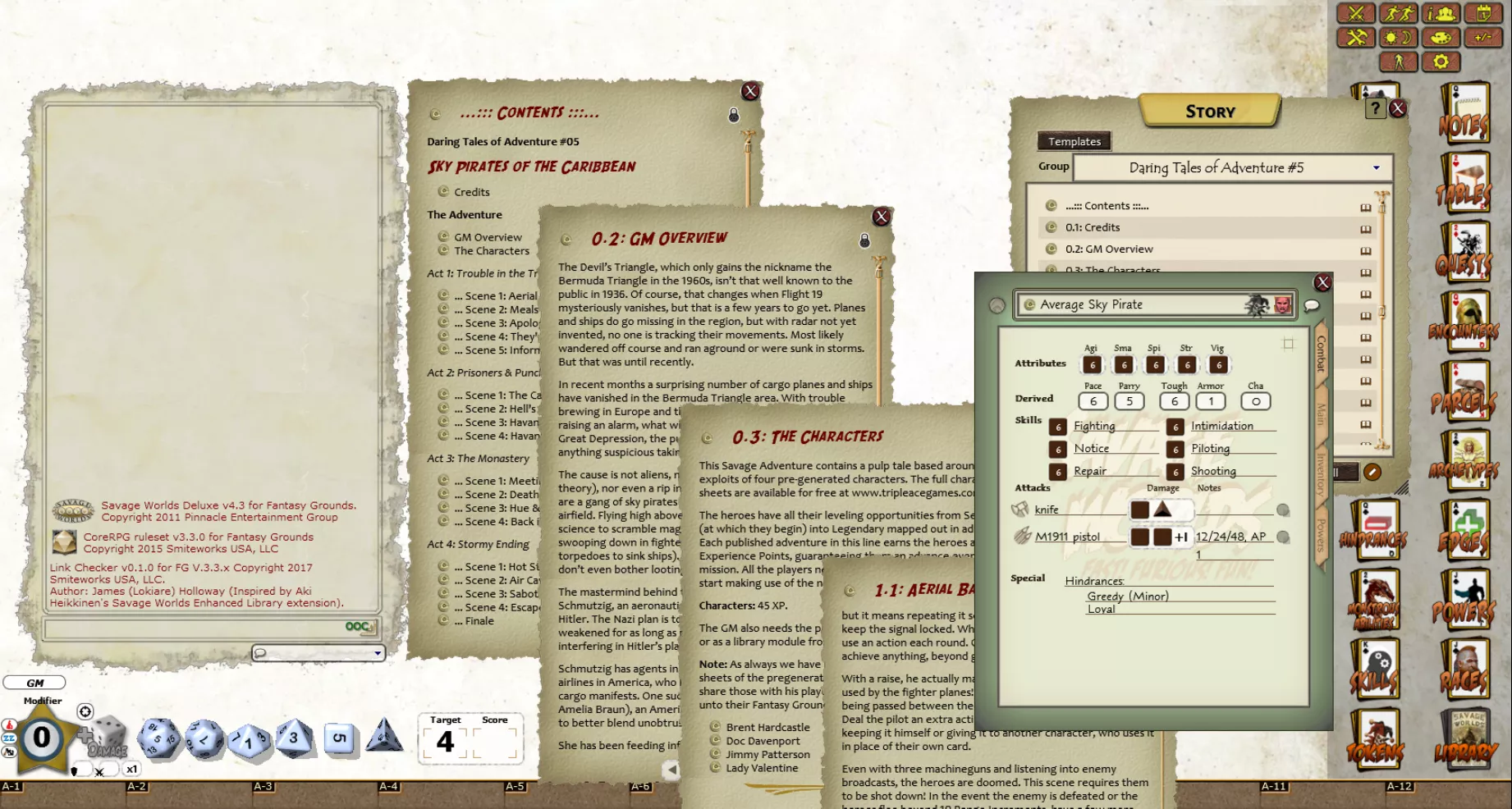 Daring Tales of Adventure 05: Sky Pirates of the Caribbean for Fantasy ...