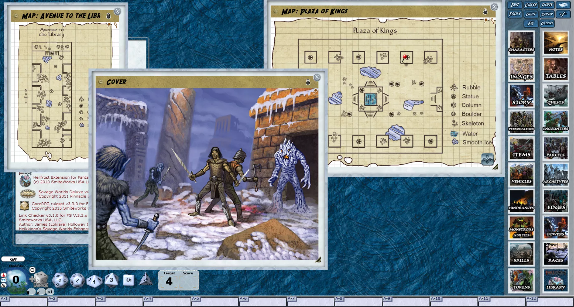 Hellfrost: The Lost City of Paraxis (Savage Worlds) for Fantasy Grounds