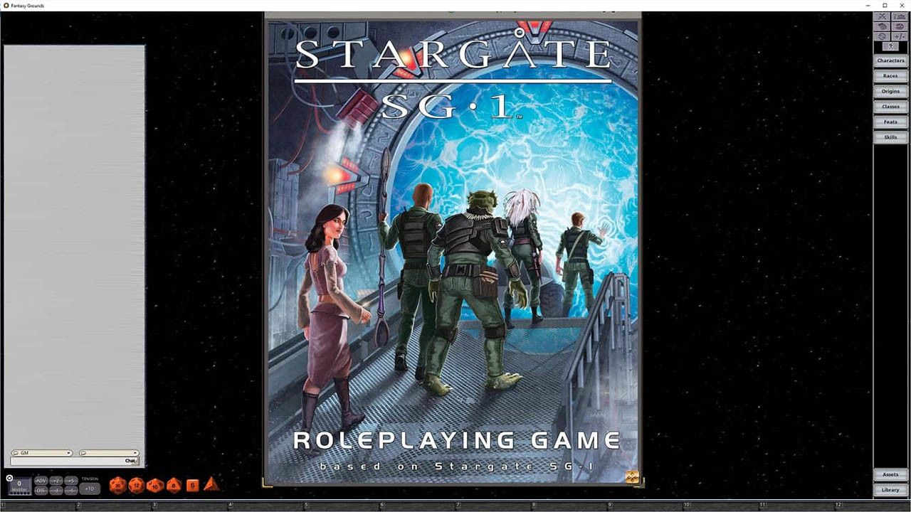 Stargate SG-1 Roleplaying Game Ruleset for Fantasy Grounds