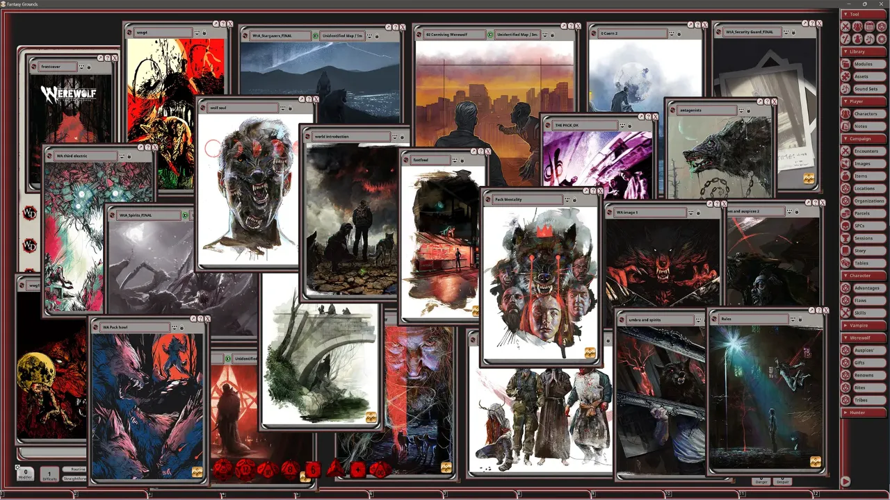 Werewolf: The Apocalypse 5th Edition Core Rulebook for Fantasy Grounds