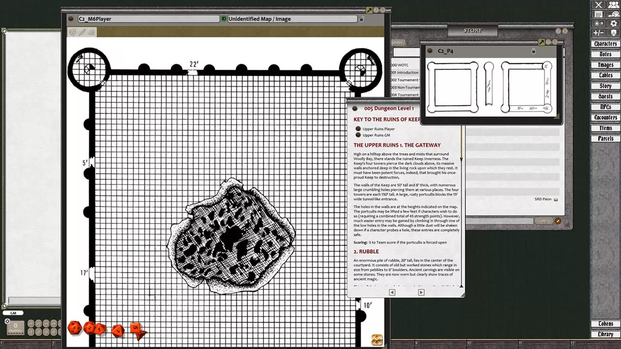 D&D Classics: C2 The Ghost Tower of Inverness for Fantasy Grounds