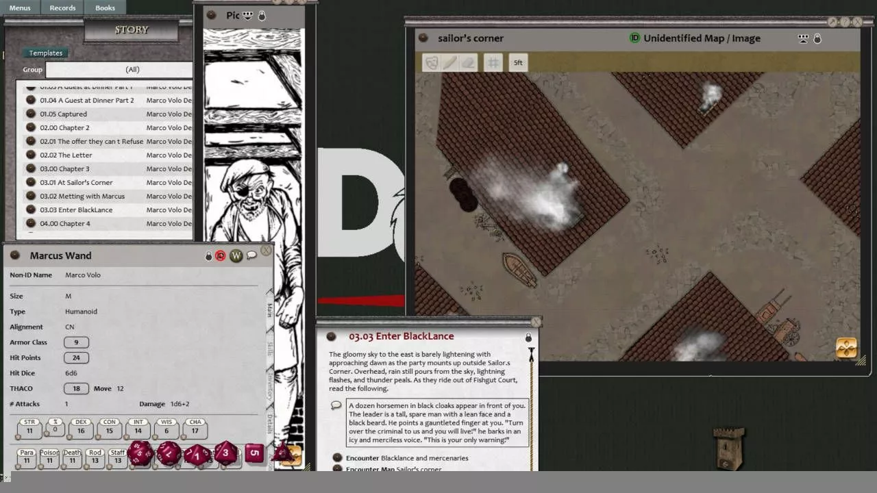 D&D Classics: Marco Volo: Departure (2E) for Fantasy Grounds