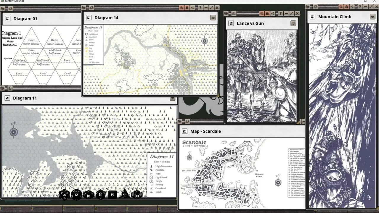 D&D Classics: World Builder's Guidebook (2E) for Fantasy Grounds