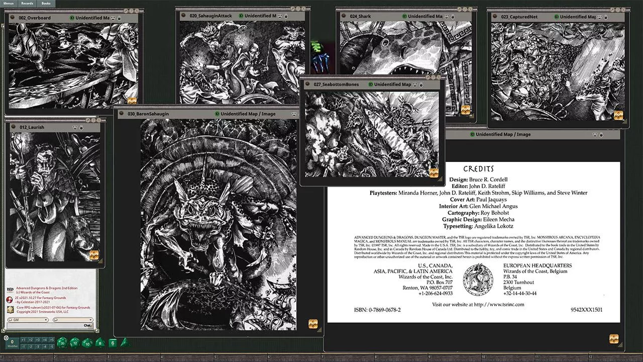 D&D Classics: Evil Tide (2E) for Fantasy Grounds