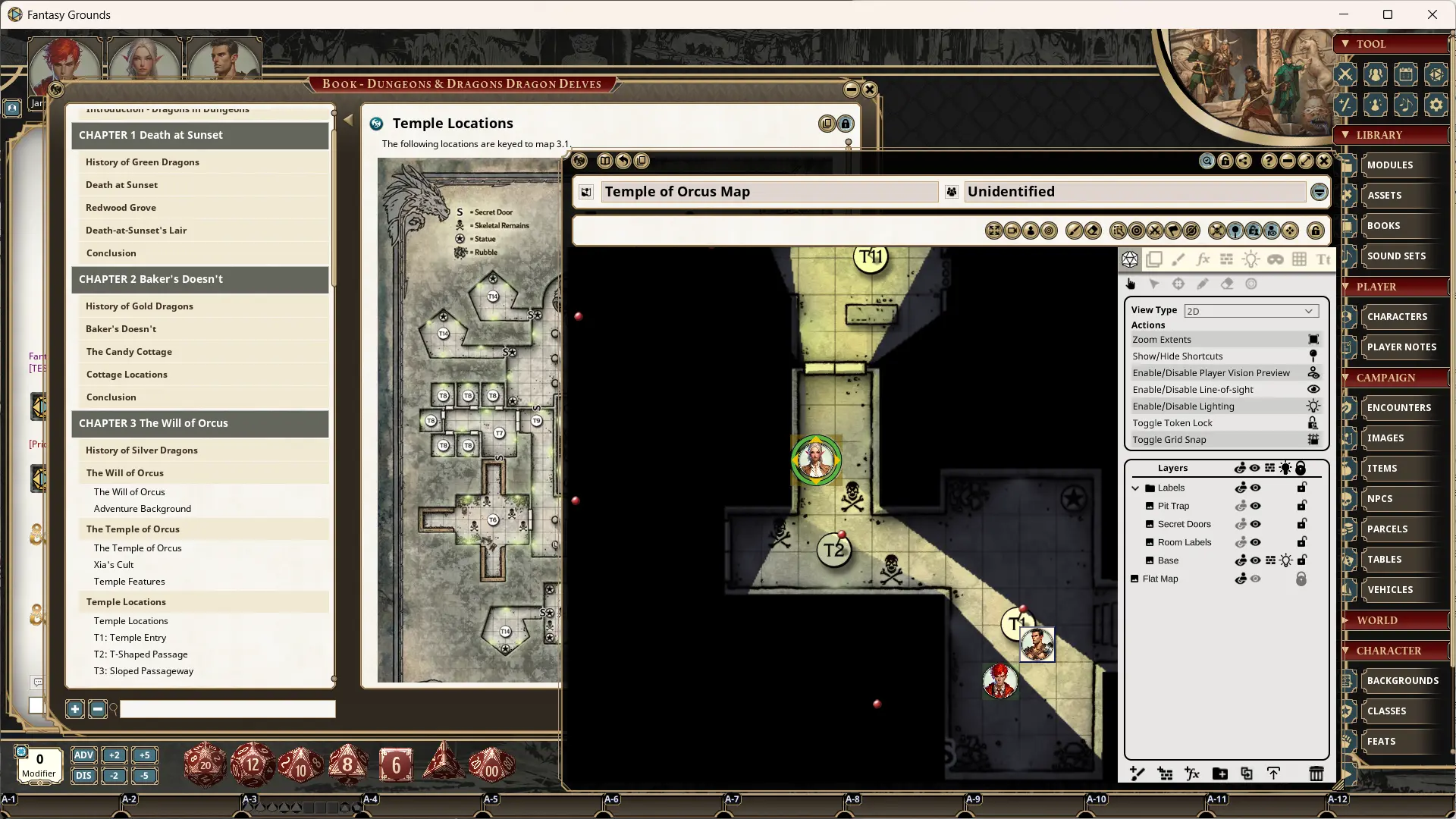 Dungeons & Dragons Dragon Delves for Fantasy Grounds