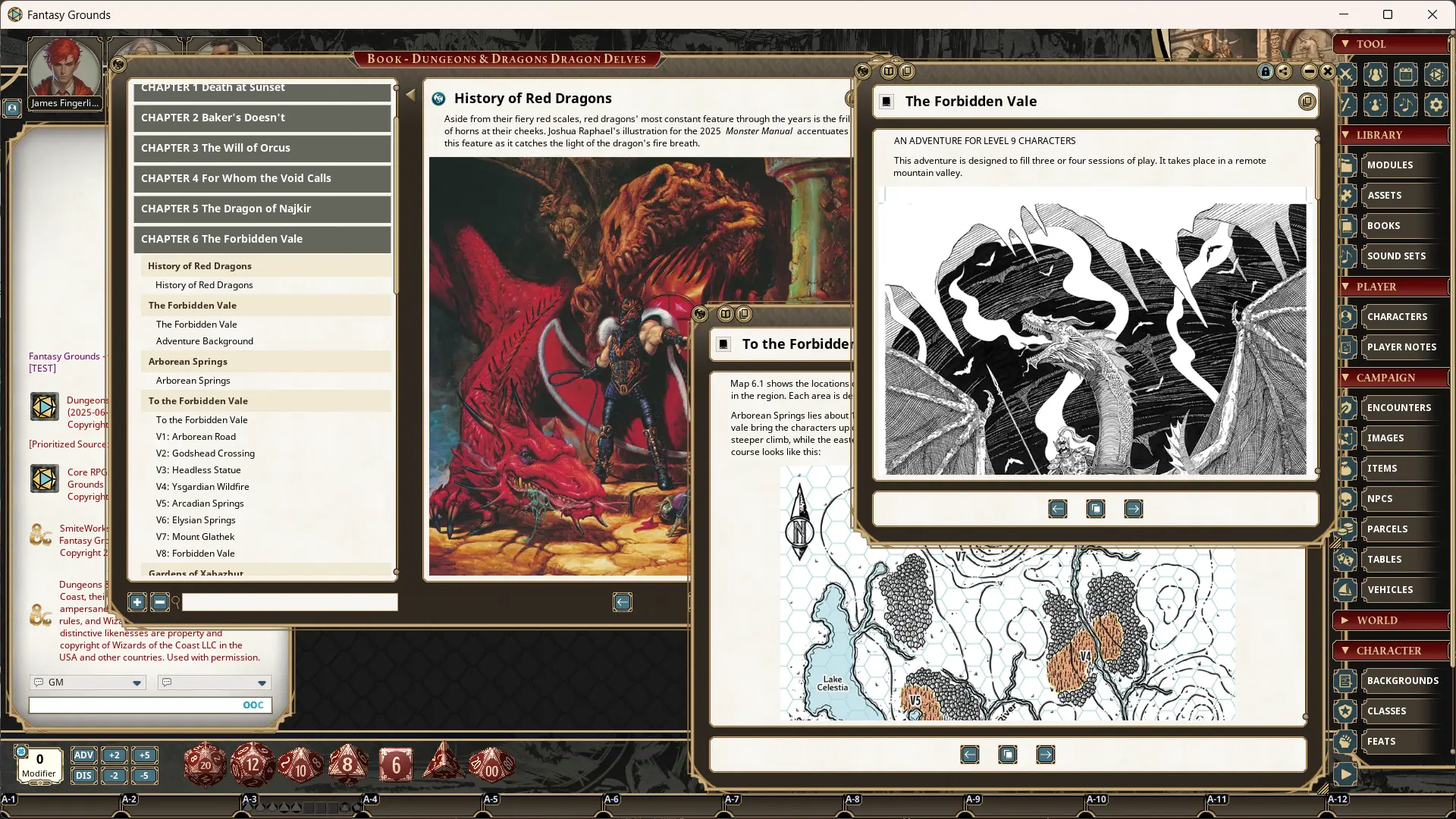 Dungeons & Dragons Dragon Delves for Fantasy Grounds