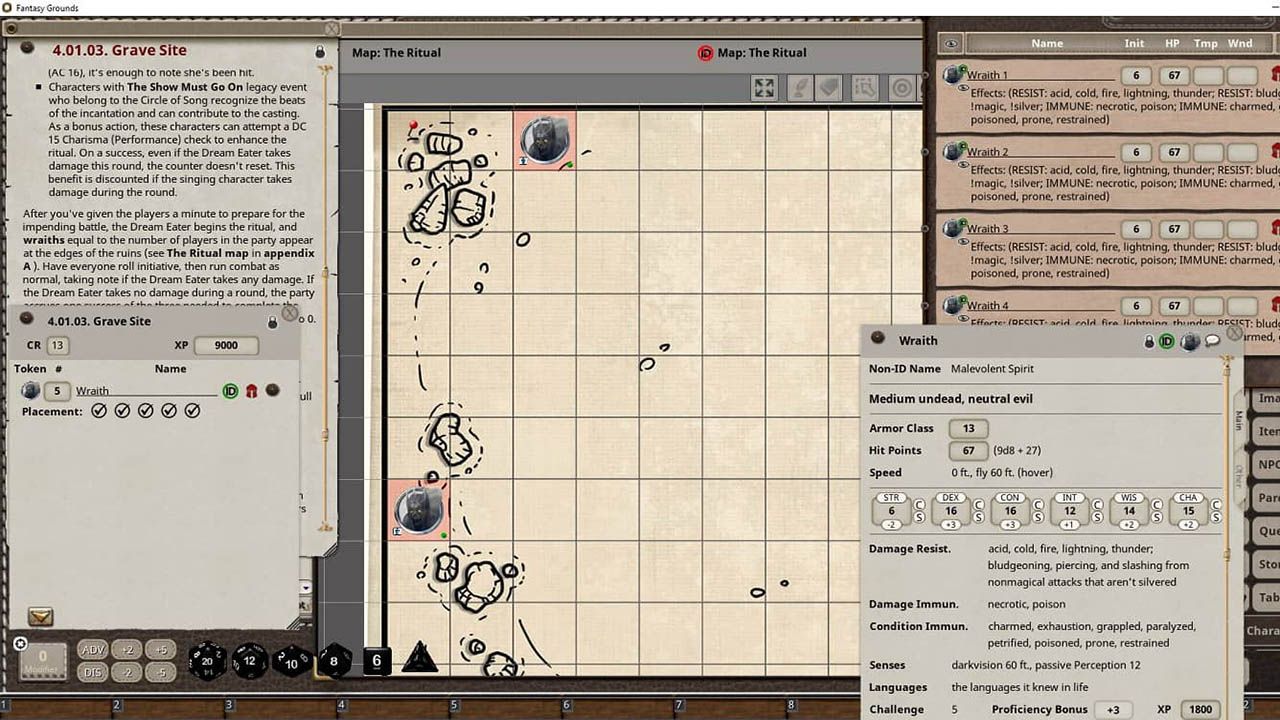 D&D Adventurers League EB-15 Dream Eater for Fantasy Grounds