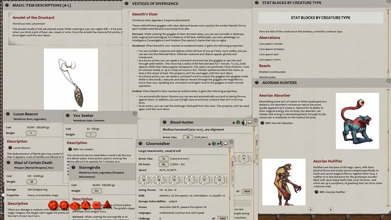Explorer's Guide to Wildemount for Fantasy Grounds