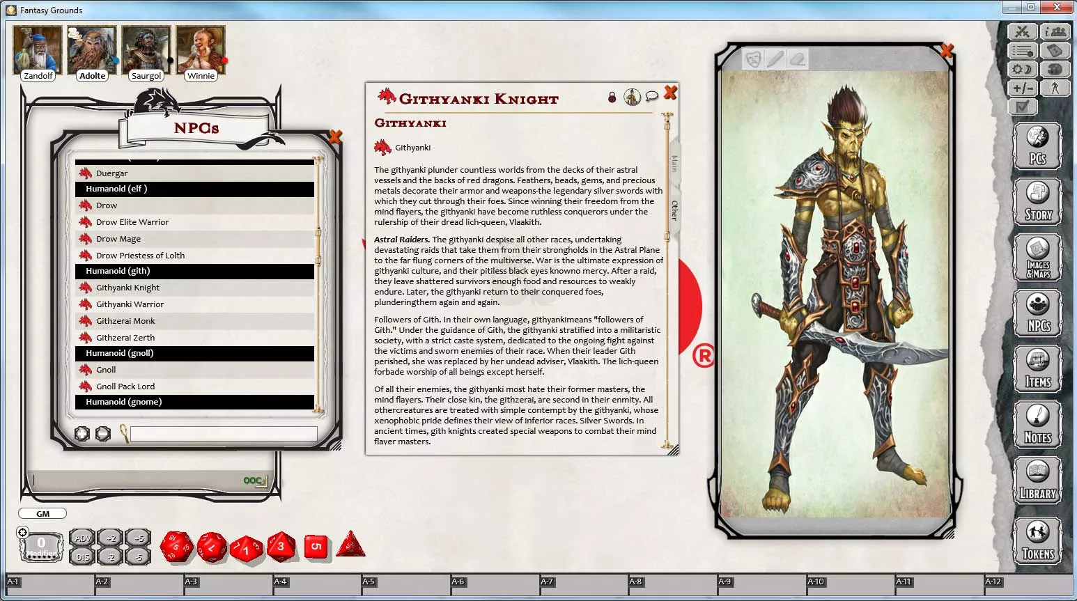 D&D Monster Pack - Humanoids for Fantasy Grounds