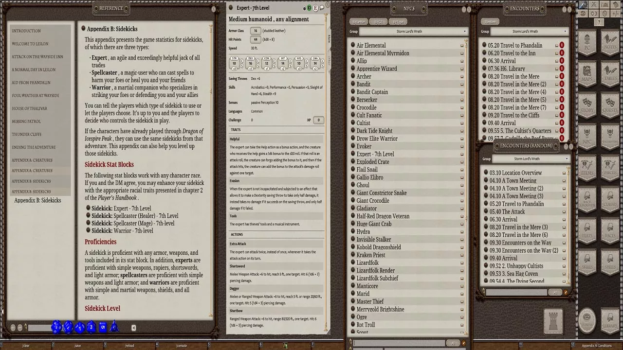 D&D Storm Lord's Wrath for Fantasy Grounds