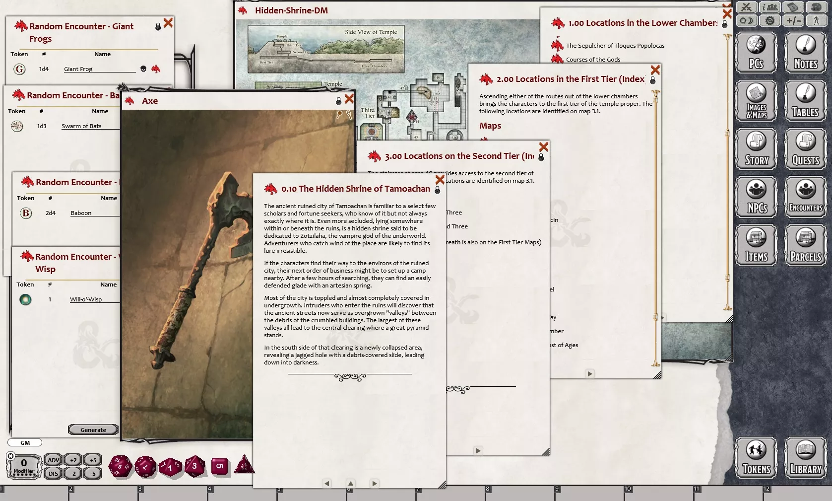 D&D Tales from the Yawning Portal (5E) for Fantasy Grounds