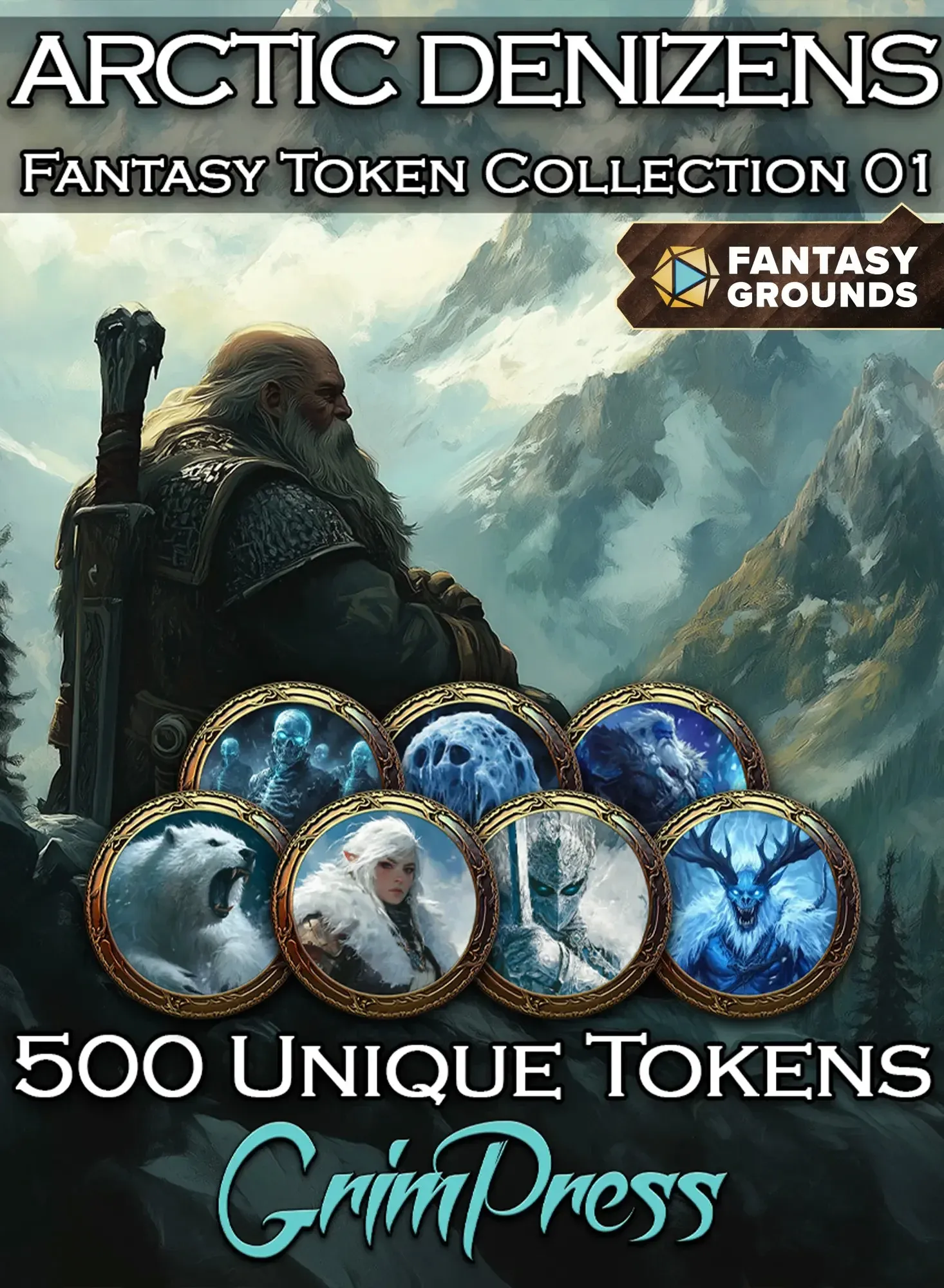 Fantasy Token Collection - Arctic Denizens 01 for Fantasy Grounds