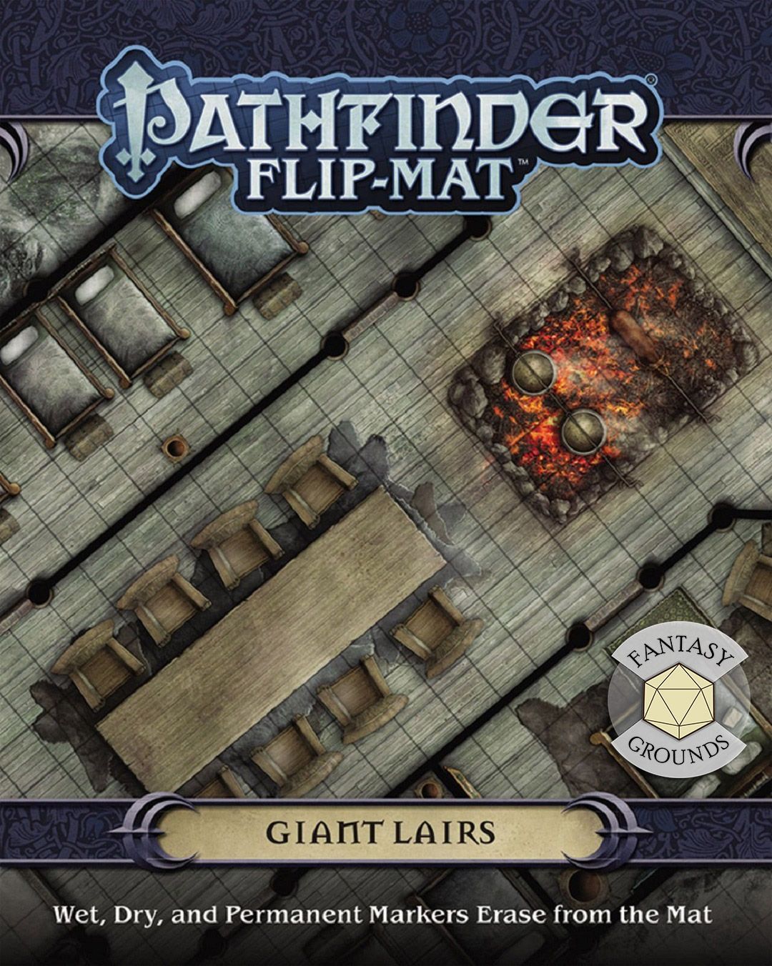 Pathfinder RPG - Pathfinder Flip-Mat - Giant lairs for Fantasy Grounds