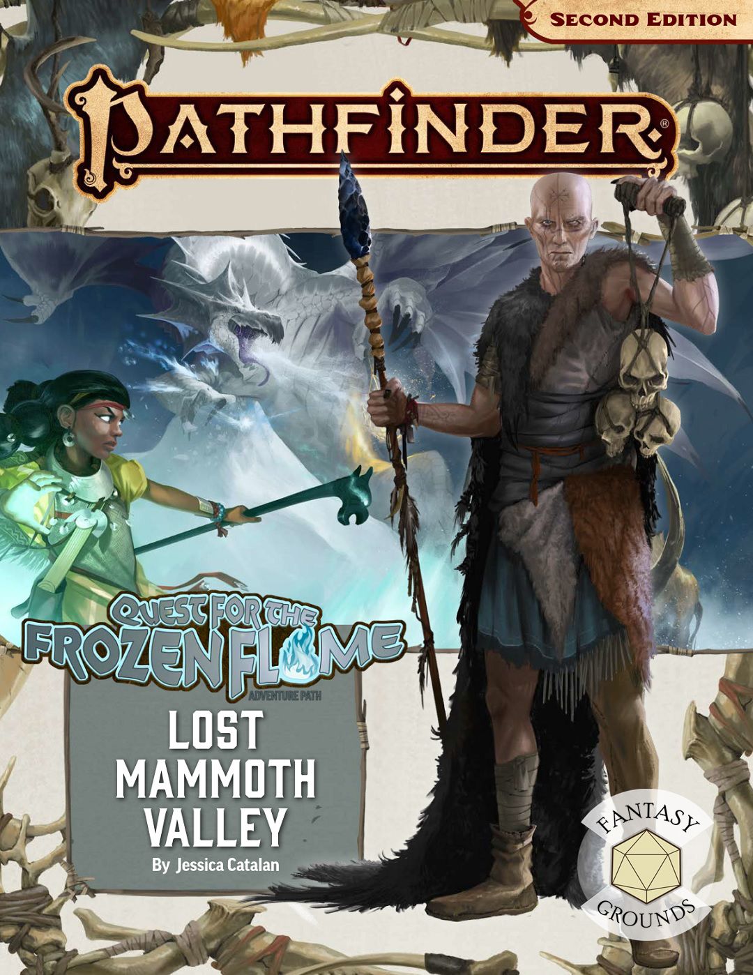 Pathfinder 2 RPG - Quest for the Frozen Flame AP 2: Lost Mammoth Valley ...