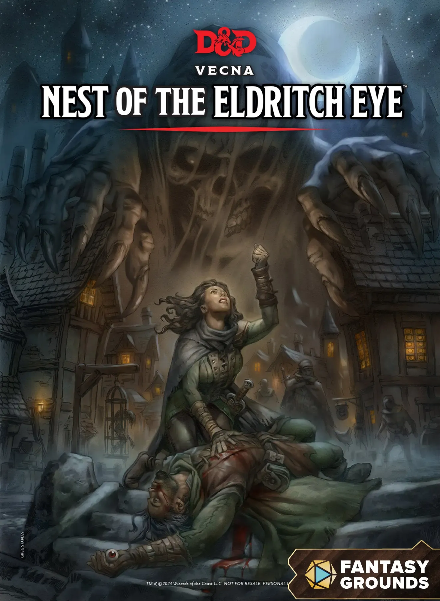 D&D Vecna: Nest of the Eldritch Eye for Fantasy Grounds